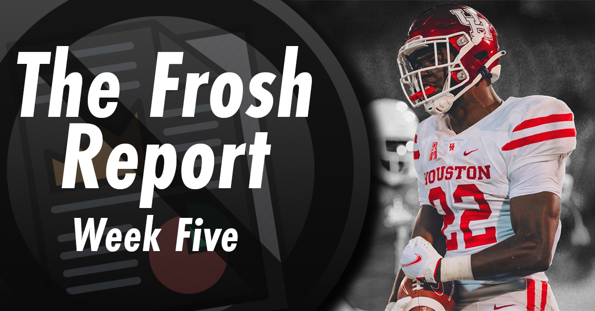 The Undroppables - The Frosh Report (College Football 2021 – Week 5)